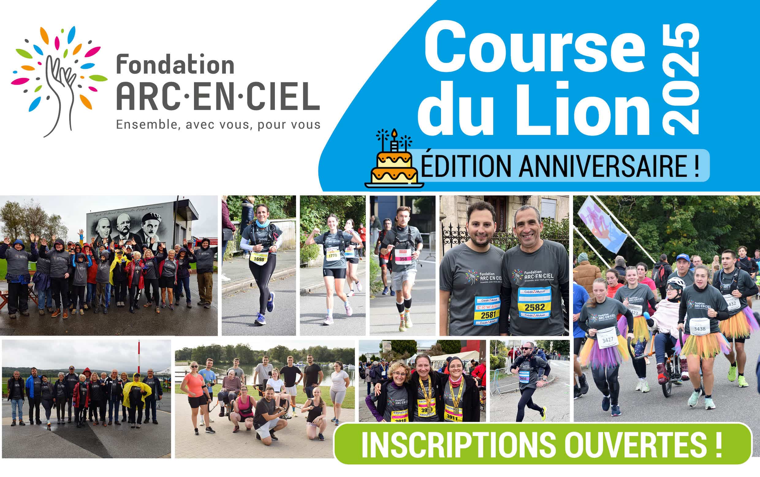Course du Lion 2025 | Équipe "Fondation" - Fondation Arc-en-ciel